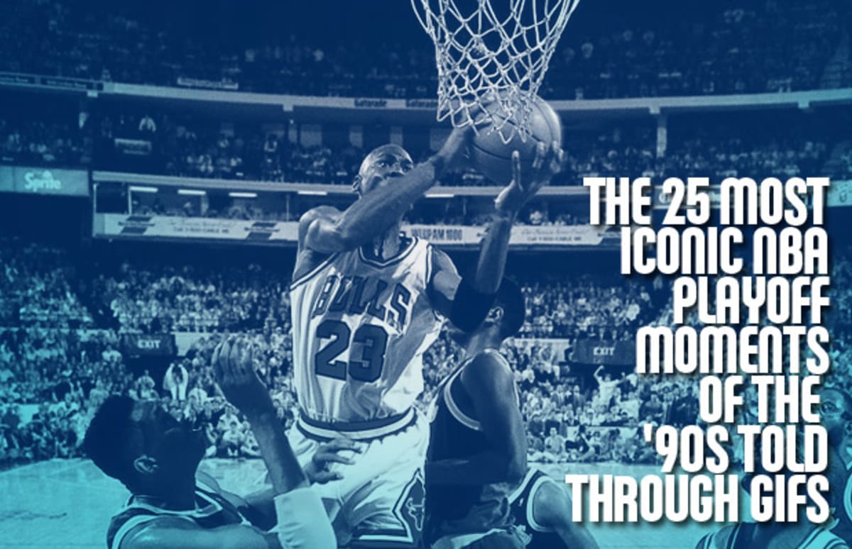 The 25 Most Iconic Nba Playoff Moments Of The 90s Told Through S Complex 