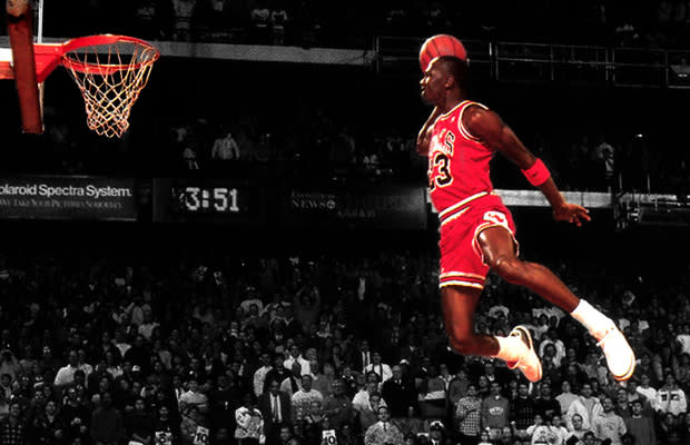 Jumpman: Iconic Shots of Mike in His 18 Different Jordans | Complex