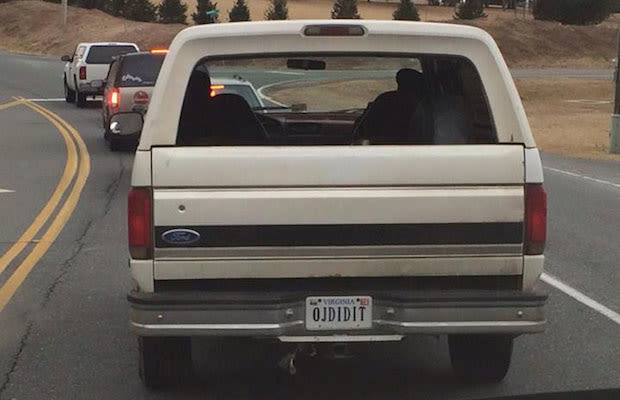 Evidently slander isn't a reason to turn down a plate request. Evidently slander isn't a reason to turn down a plate request.