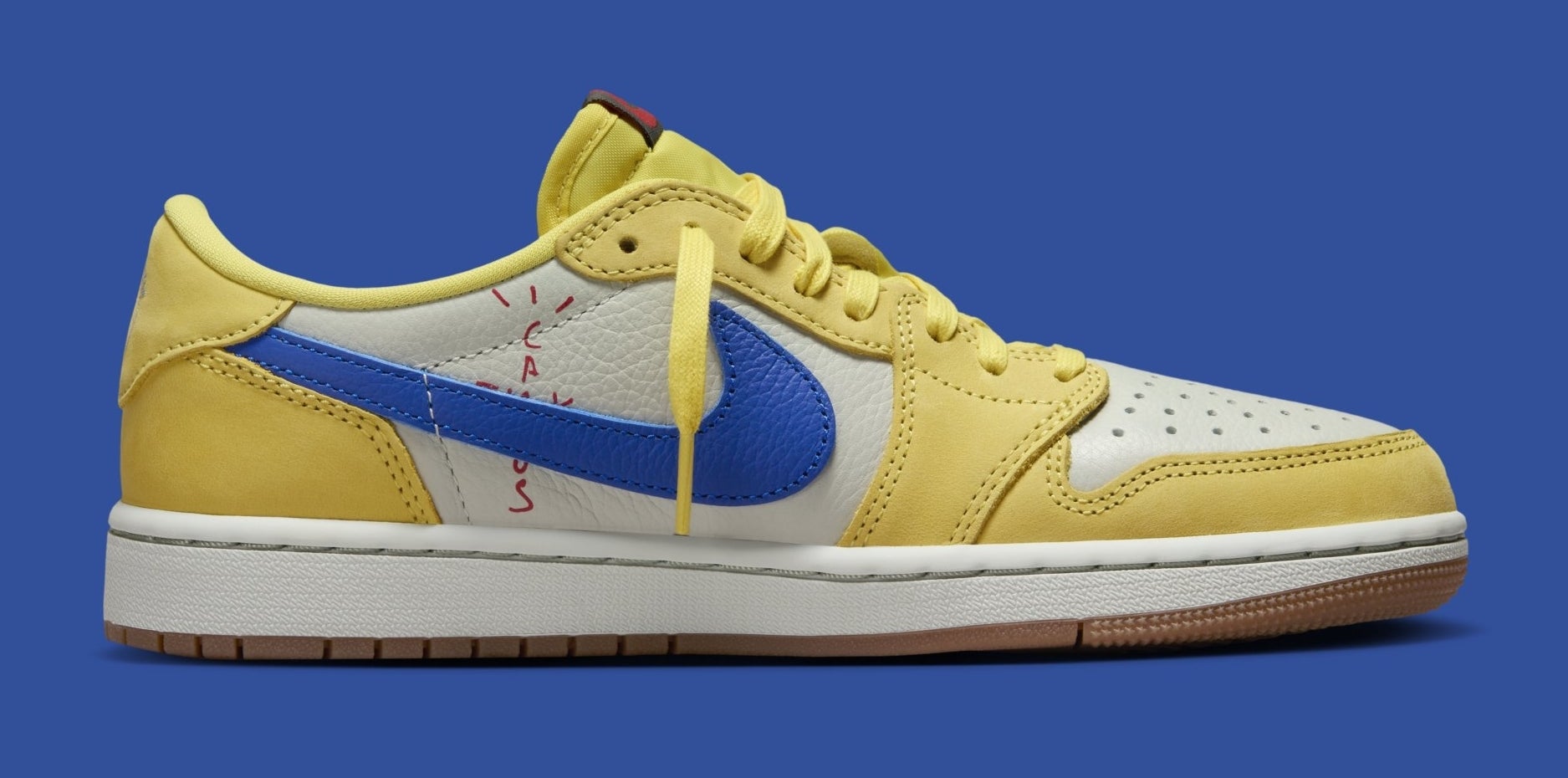 Travis Scott x Air Jordan 1 Low Women's 'Canary' Release Travis Scott x Air Jordan 1 Low Women's 'Canary' Release