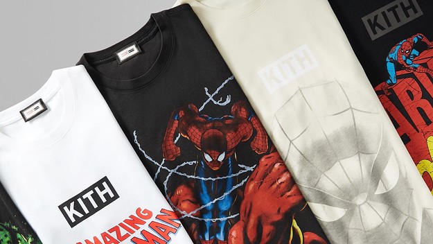 Here's a Closer Look at Kith's Spider-Man Collection Here's a Closer Look at Kith's Spider-Man Collection