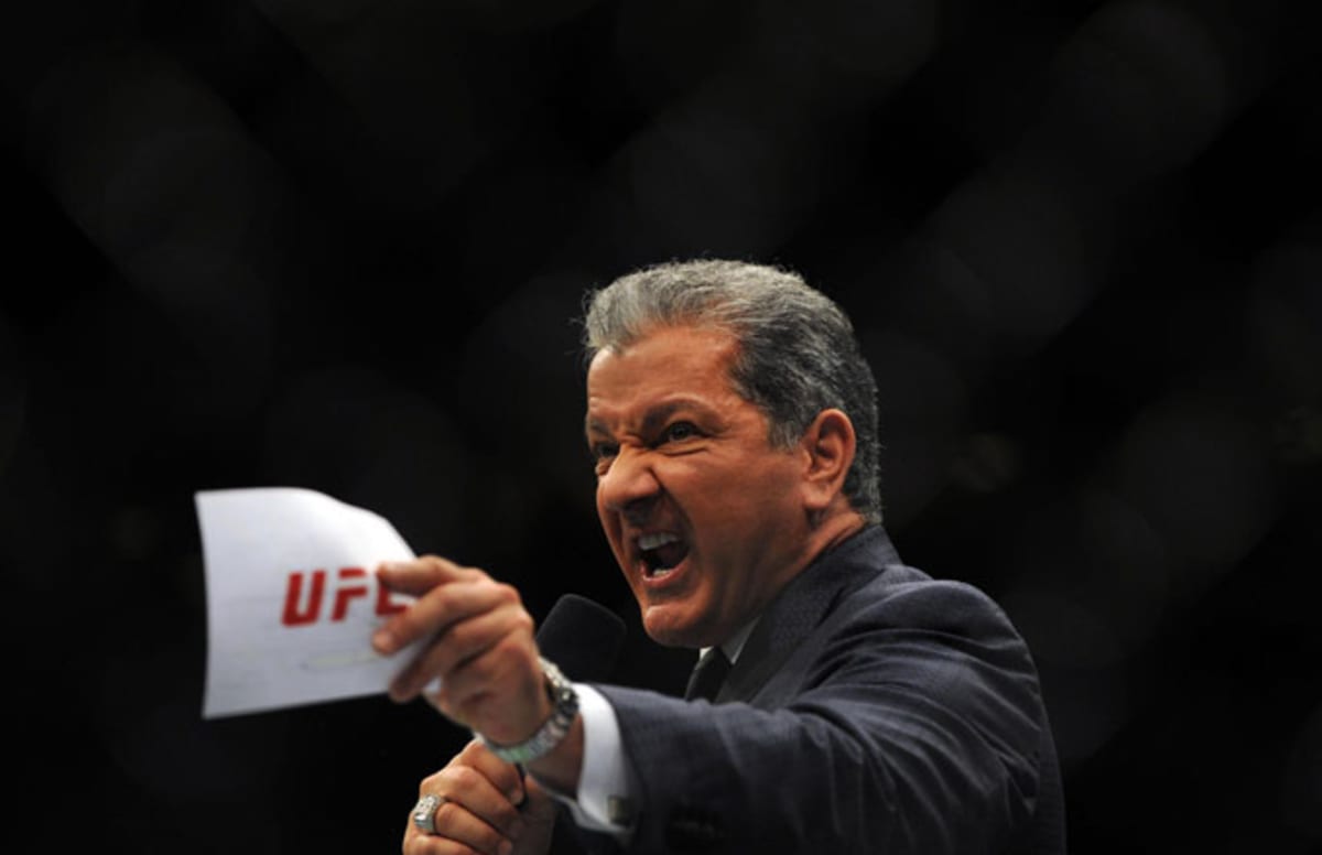 Watch Bruce Buffer Pull A Steve Harvey Announce Wrong Result At UFC