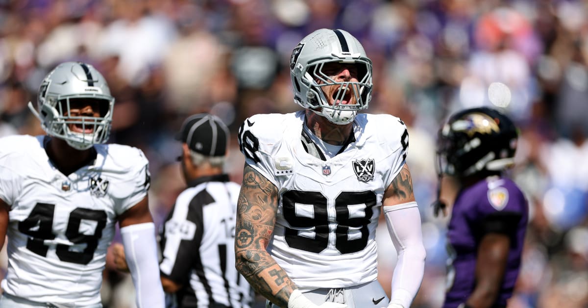 Maxx Crosby interview on the Las Vegas Raiders season