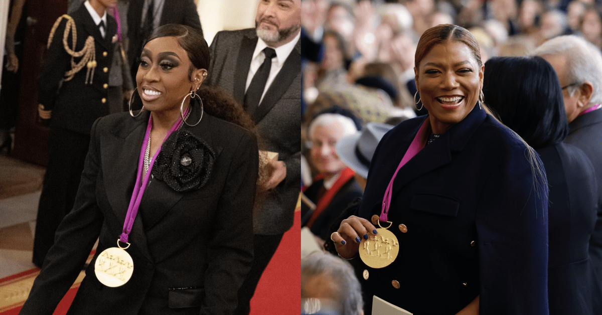 Missy Elliott and Queen Latifah Become First Rappers to R...