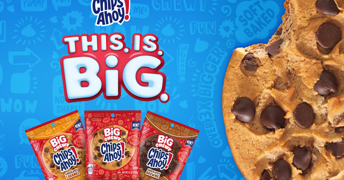 The Chips Ahoy! Big Chewy Cookie is Your Favorite Cookie ...