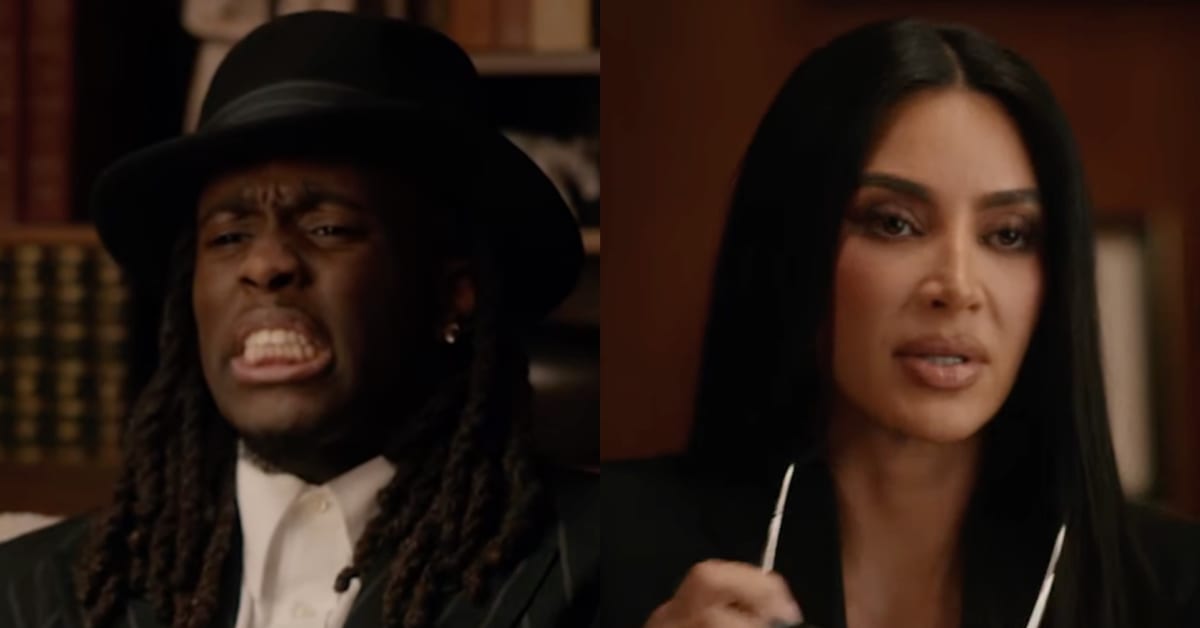 Kai Cenat and Kim Kardashian Announce 'Mafiathon 2' Strea...