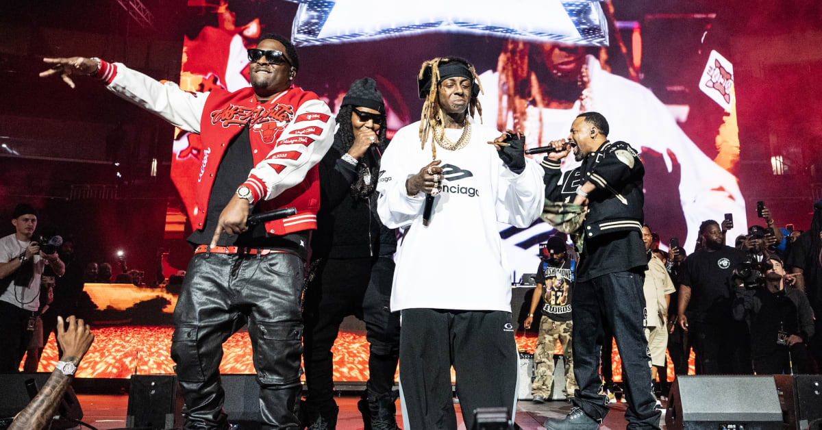 Lil Wayne and Hot Boys Reunite at Lil WeezyAna Fest