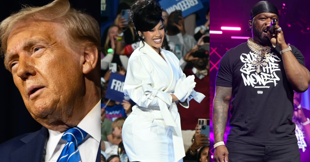 Trump’s Election Win: Cardi B, 50 Cent, and More React