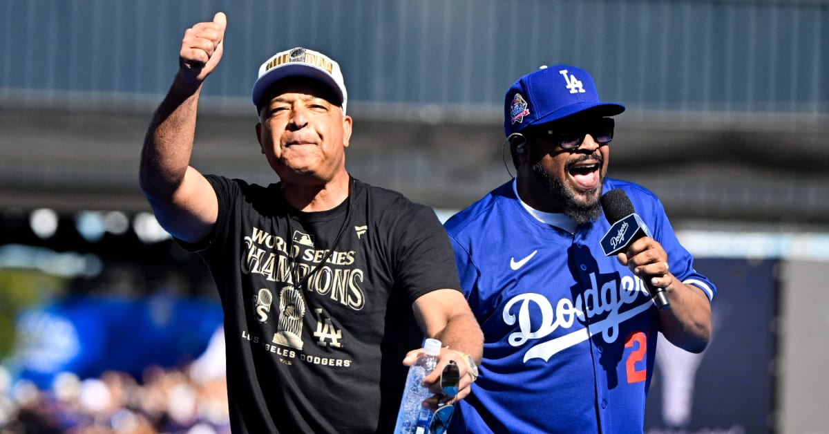 Dodgers Manager Dave Roberts Jokes About Dancing With Ice...