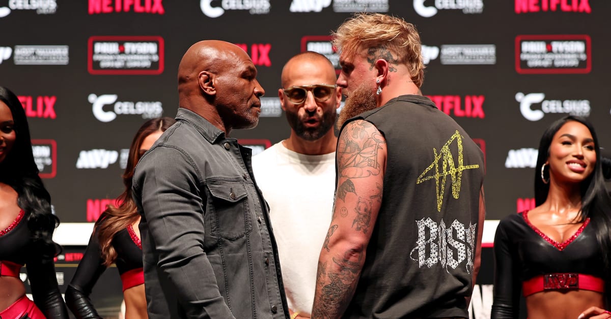 Mike Tyson Says He Slapped Jake Paul Because He Stepped o...