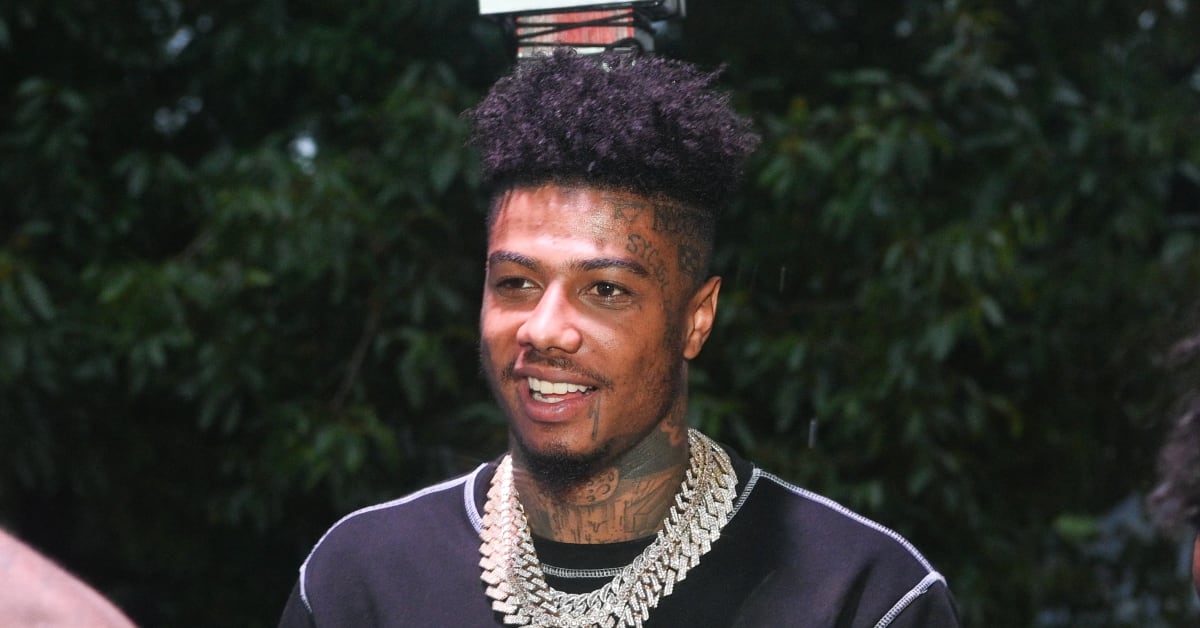 Blueface Seen With More Face Tats in Prison, Mom Responds: ‘Pull ...