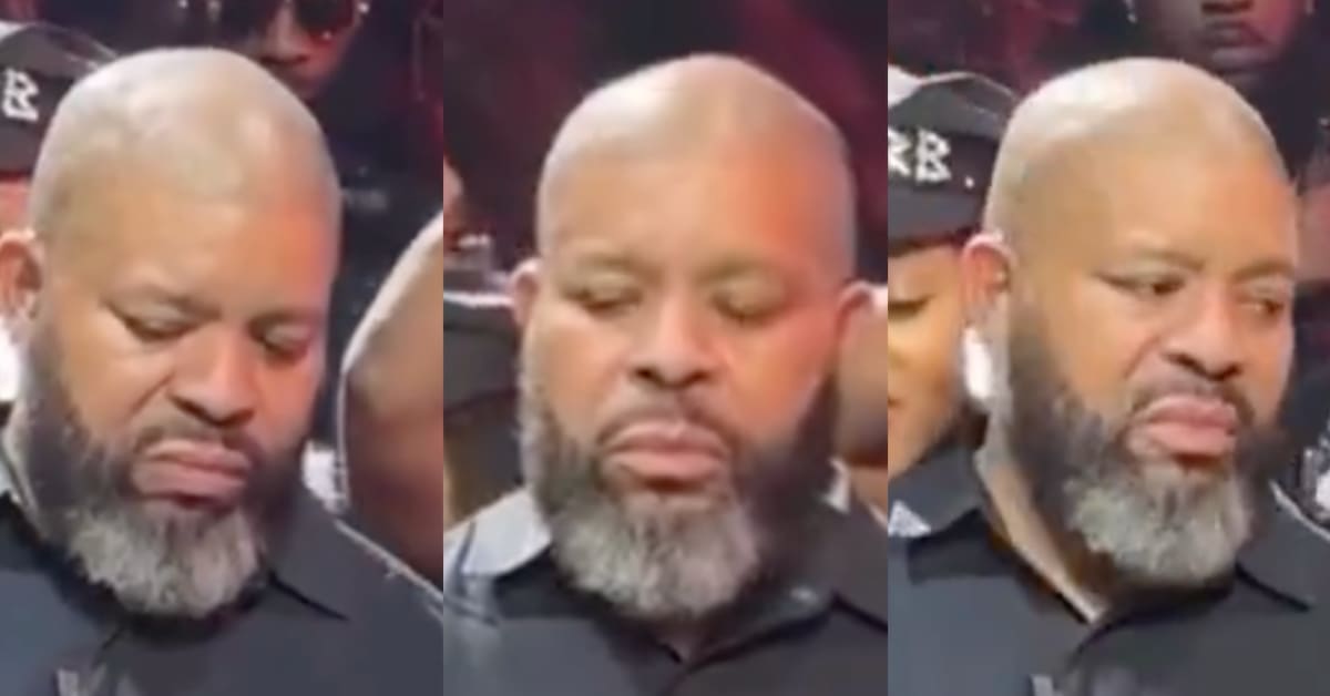 Usher's Security Guard Is Grossed Out From All The Cherry...