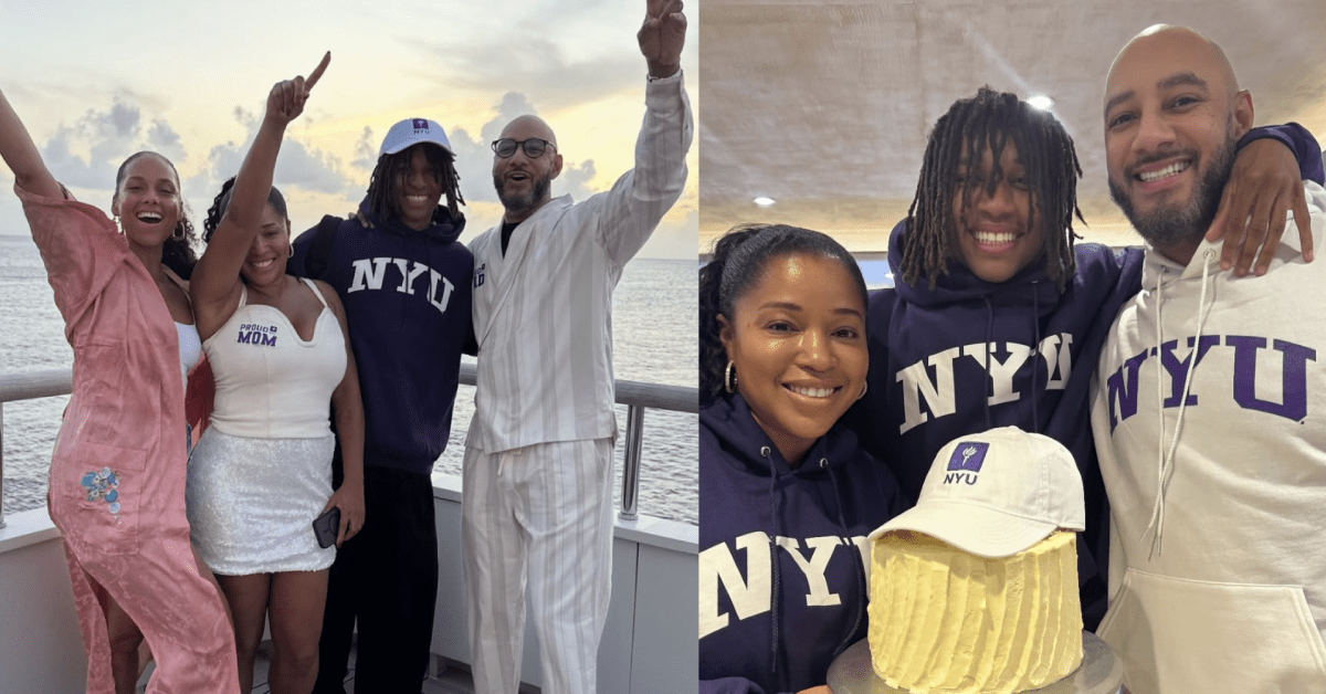 Swizz Beatz Celebrates Son's 18th Birthday and NYU Accept...
