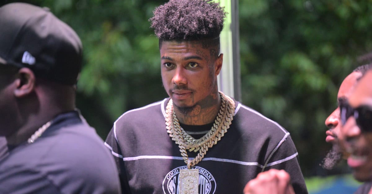 Blueface Seen With Multiple Face Tattoos in New Prison Ph...