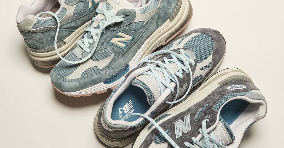 Kith Osaka x New Balance 991v2 'Steel Blue' & 992 Release...