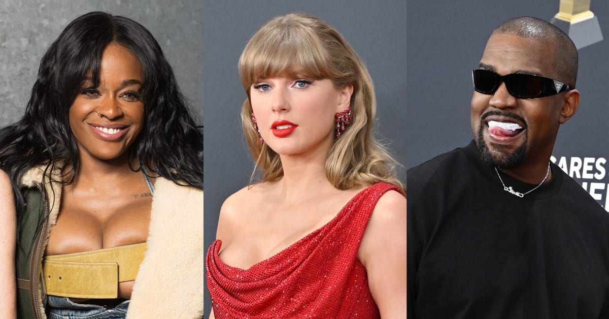 Azealia Banks Wants Taylor Swift to Hit Back at Kanye Wes...