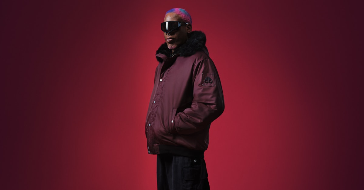 Dennis Rodman Brings His Star Power Back to Moose Knuckles for Fall ...