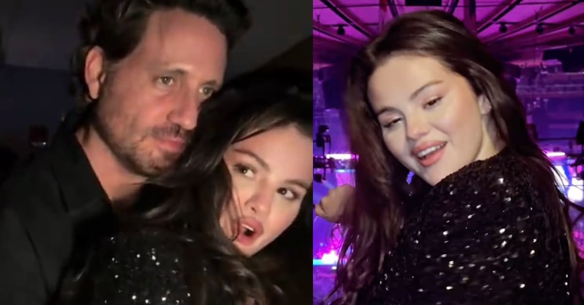 Selena Gomez Dances With Edgar Ramirez at Sabrina Carpent...