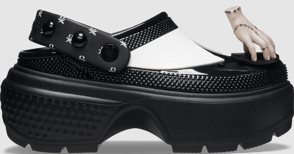 Wednesday Addams Gets Her Own Crocs Collab