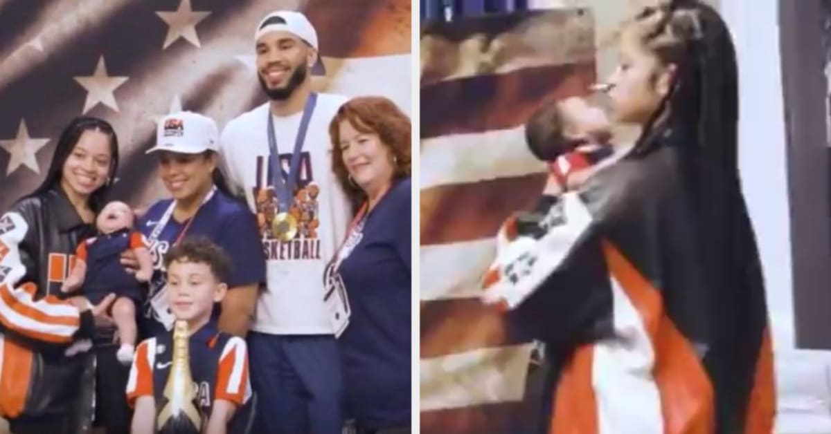 Ella Mai and Jayson Tatum Introduce Their Newborn Baby at the 2024 ...