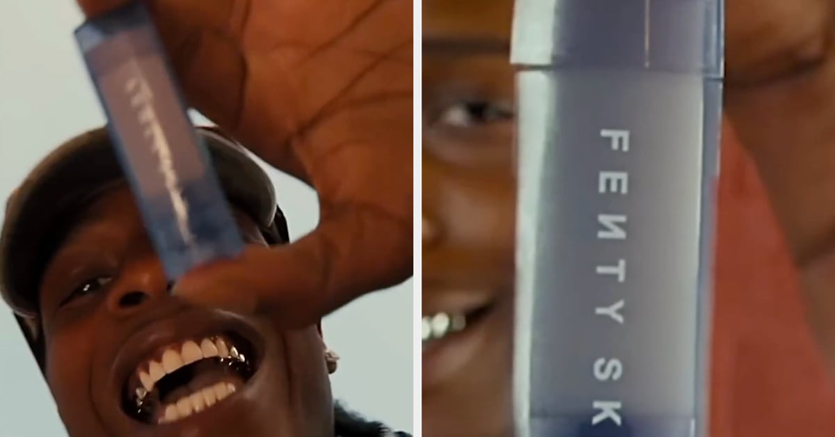 ASAP Rocky Stars in Ad for Rihanna's Fenty Skin Lux Balm