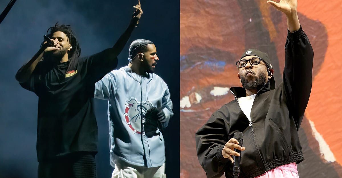 J. Cole Calls Drake, Kendrick Lamar, and Himself Rap’s ‘Big Three’ on ...