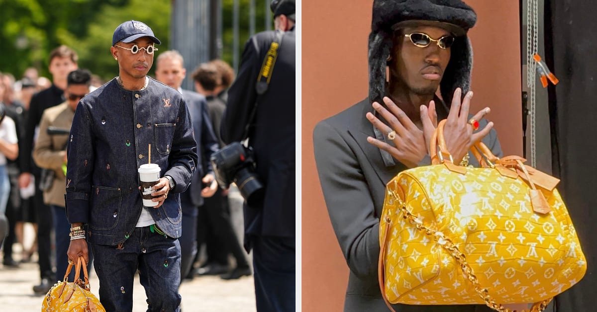 Pharrell Faces PETA's Wrath Over $1 Million Crocodile Louis Vuitton Bag ...