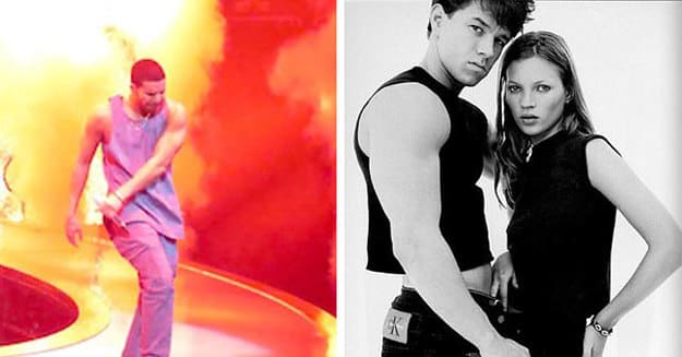 Drake's Custom Denim by Calvin Klein Was Inspired by Early '90s Marky Mark