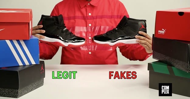 A Visual Guide to Spotting Fake Sneakers (Video)