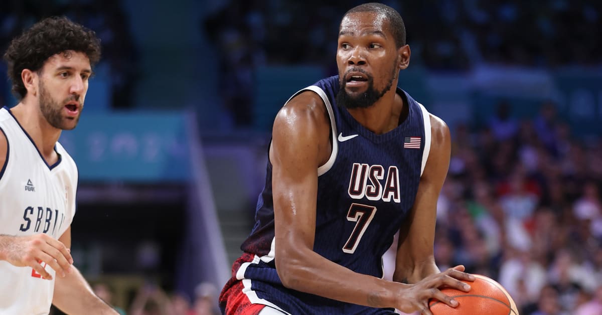 Kevin Durant Shoots Perfect in First Half at Olympics for...