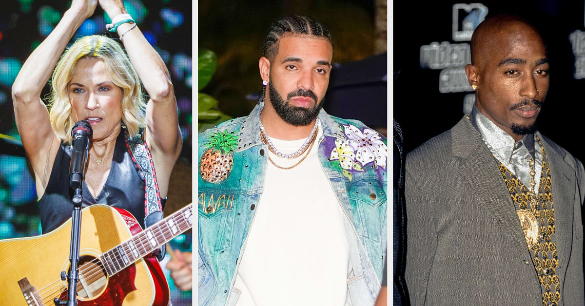 Sheryl Crow Slams Drake's Use of AI to Recreate 2Pac's Vo...