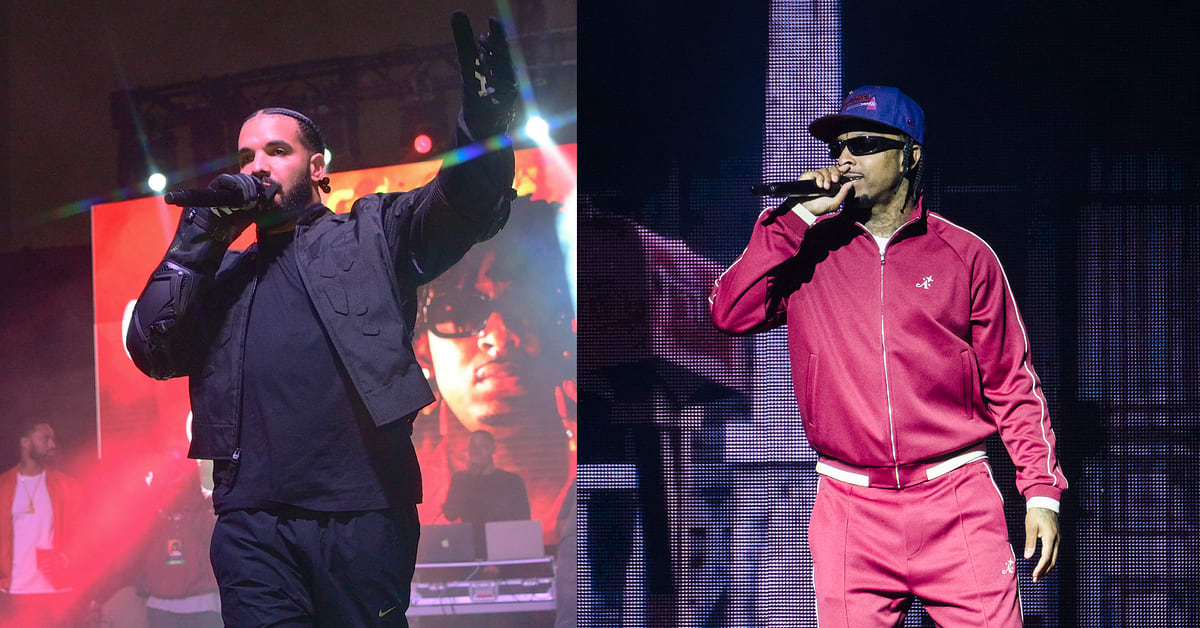 Drake Makes Surprise Appearance at 21 Savage Tour Stop in...