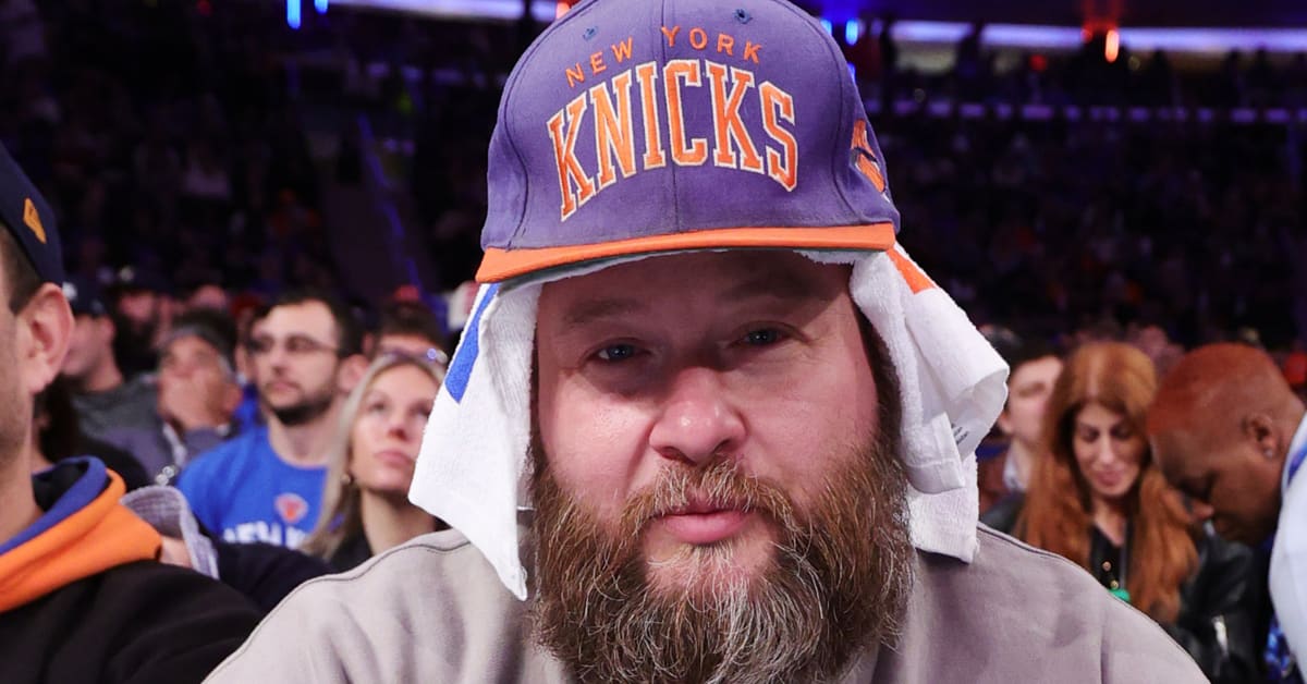 Clip of Action Bronson Looking High AF at Knicks Game Has...