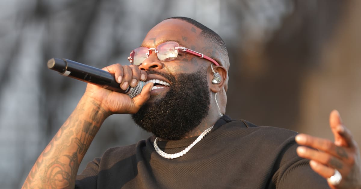 Rick Ross Wears Mask of His Own Face in Video
