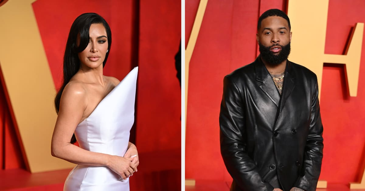 Kim Kardashian, Odell Beckham Jr. Spotted Showing PDA