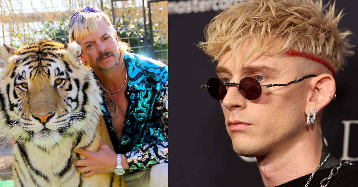 Joe Exotic Is a Fan of Machine Gun Kelly's New Ink: 'I Ca...