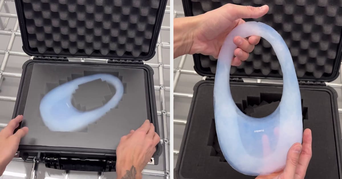 Coperni Debuts Its ‘Air Swipe Bag’ Made Out of 99 Percent...