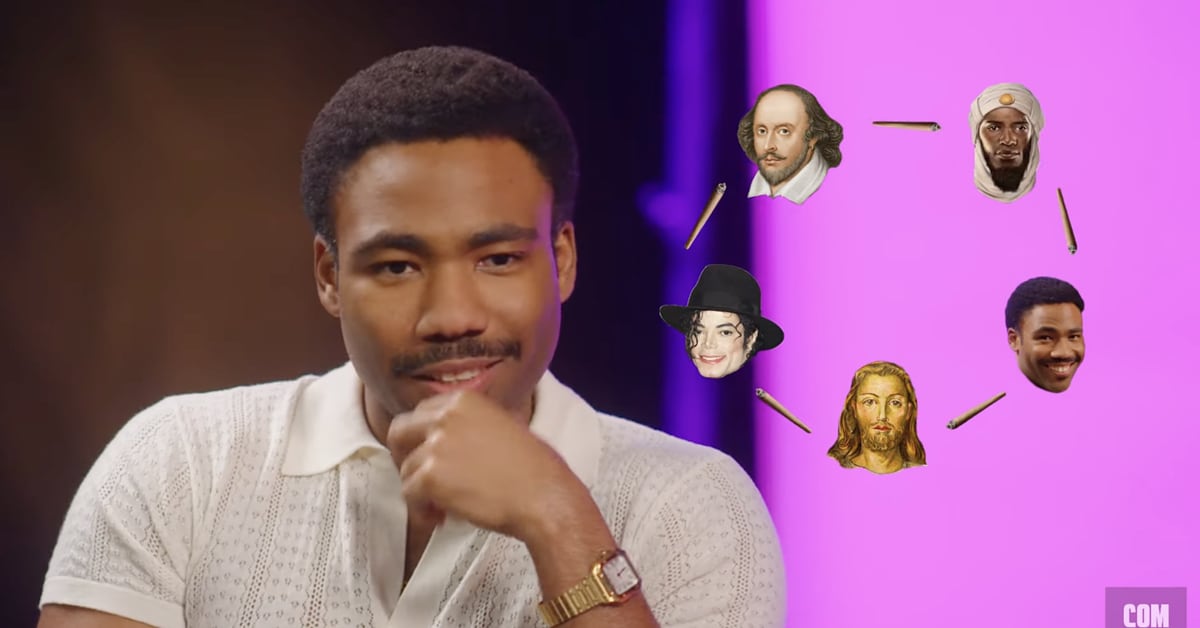 Donald Glover's Dream Blunt Rotation Includes Jesus, Mich...