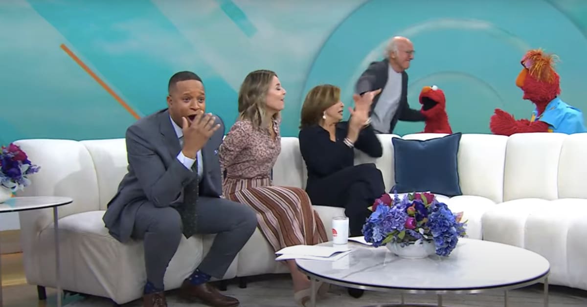 Elmo’s Traumatizing Week Gets Worse, Larry David Assaults...