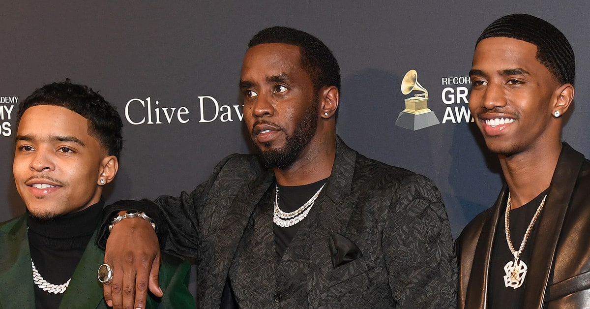 Diddy Spotted Getting Drinks With Sons Amid Lawsuits
