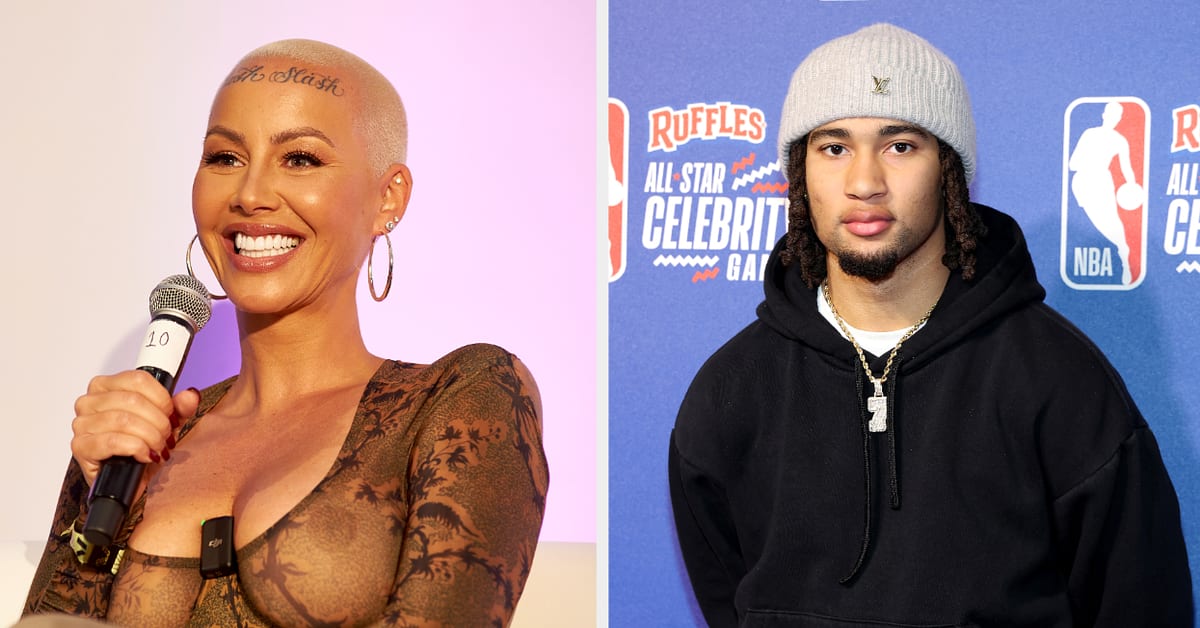 who dated amber rose