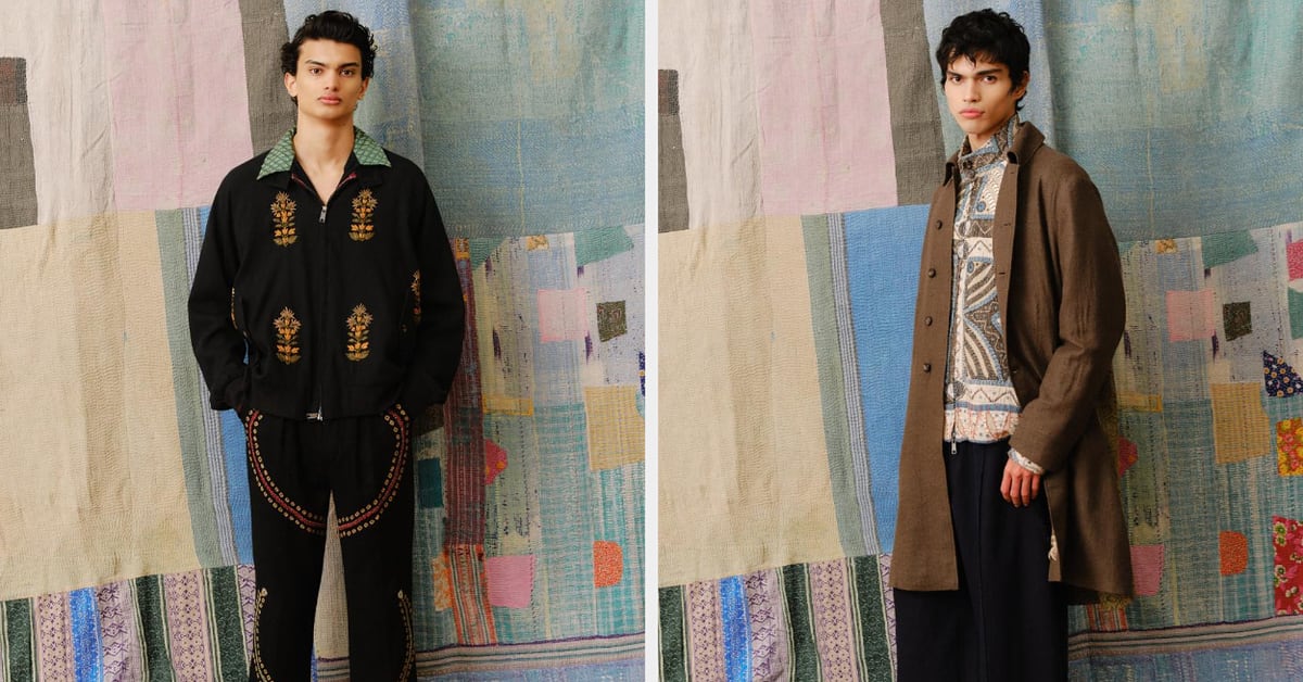 Kartik Research Previews Embroidered Collab With Baracuta