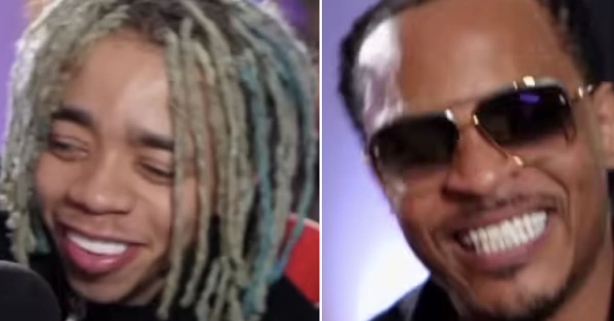 T.I. Pokes Fun of Son’s New Teeth in Viral Clip