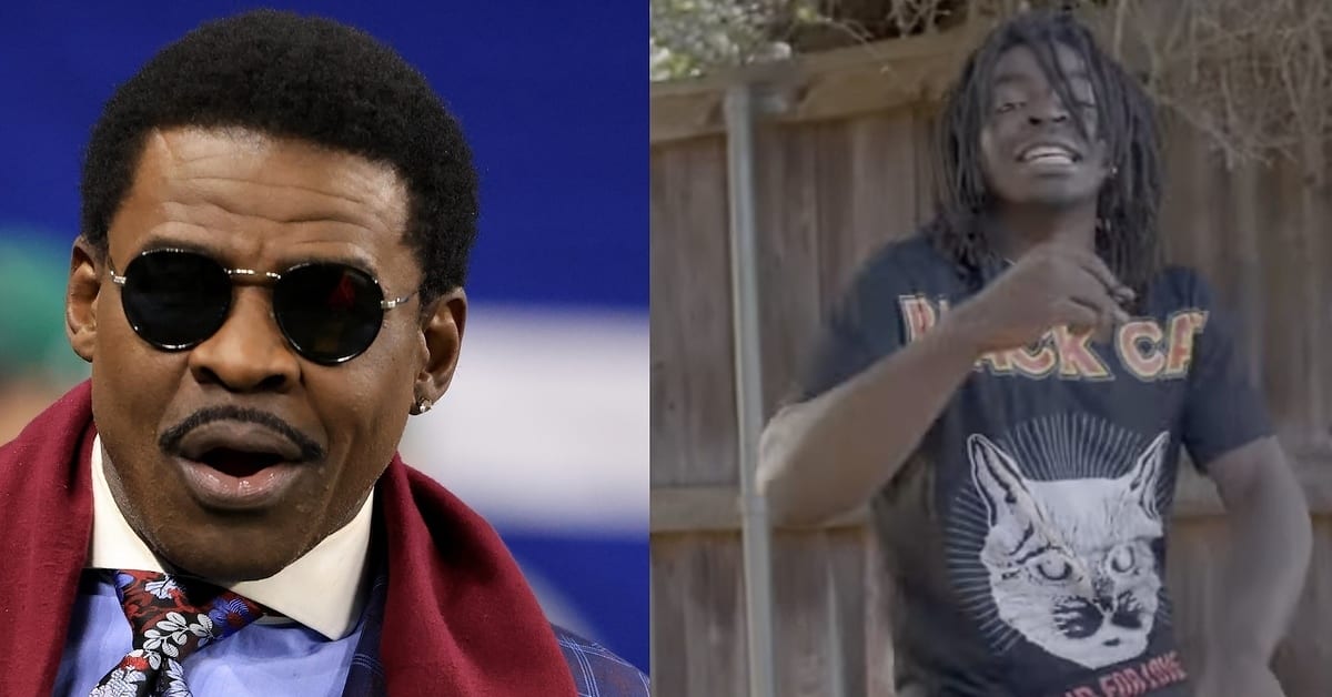 Michael Irvin on Son's Rap Career: 'You Grew Up in a Gate...