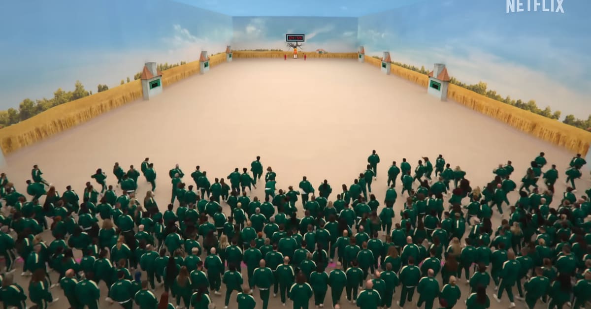 People Think Netflix's 'Squid Game: The Challenge' Teaser...