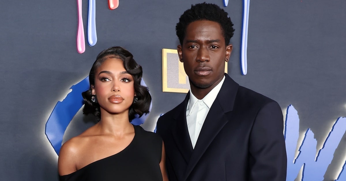 Lori Harvey & Damson Idris Arrive to Party Separately Ami...