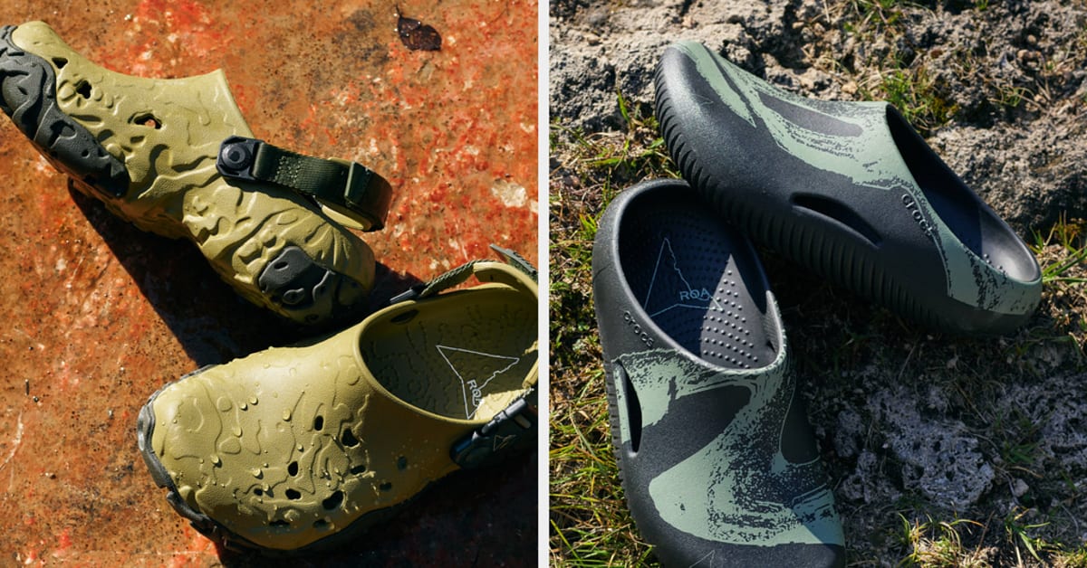 ROA x Crocs All Terrain Atlas and Mellow Clog Release Dat...