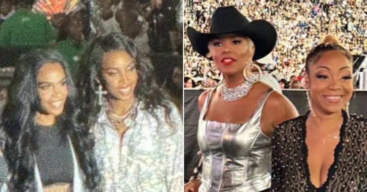 Destiny's Child Members Attend Beyonce Show in Houston