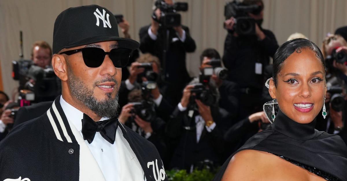 Swizz Beatz Praises His Son for Protecting Alicia Keys Du...