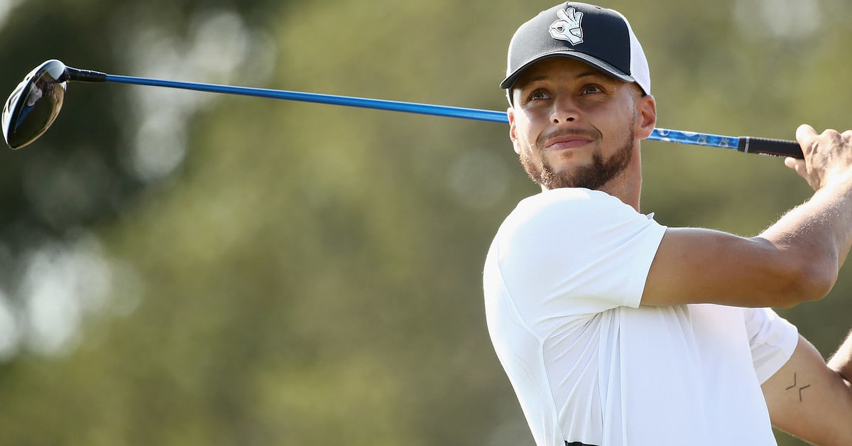 Steph Curry Drills Hole-In-One at American Century's Cele...